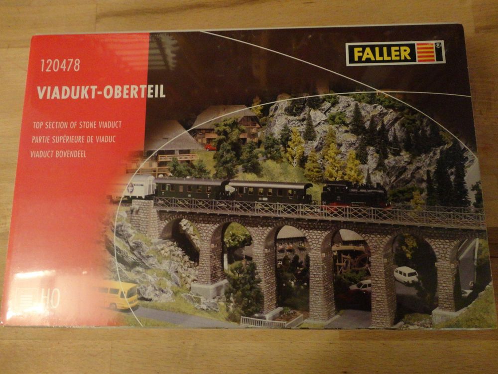 Faller 120478 Bausatz Viadukt geb. R1 H0 (Neu und originalverpackt) in ...