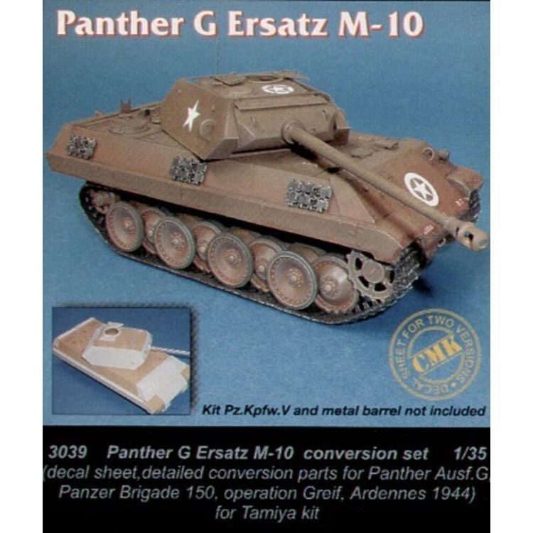 Kit de conversion en résine Erstaz Panther M10 - CMK - 1/35 (Neu und ...