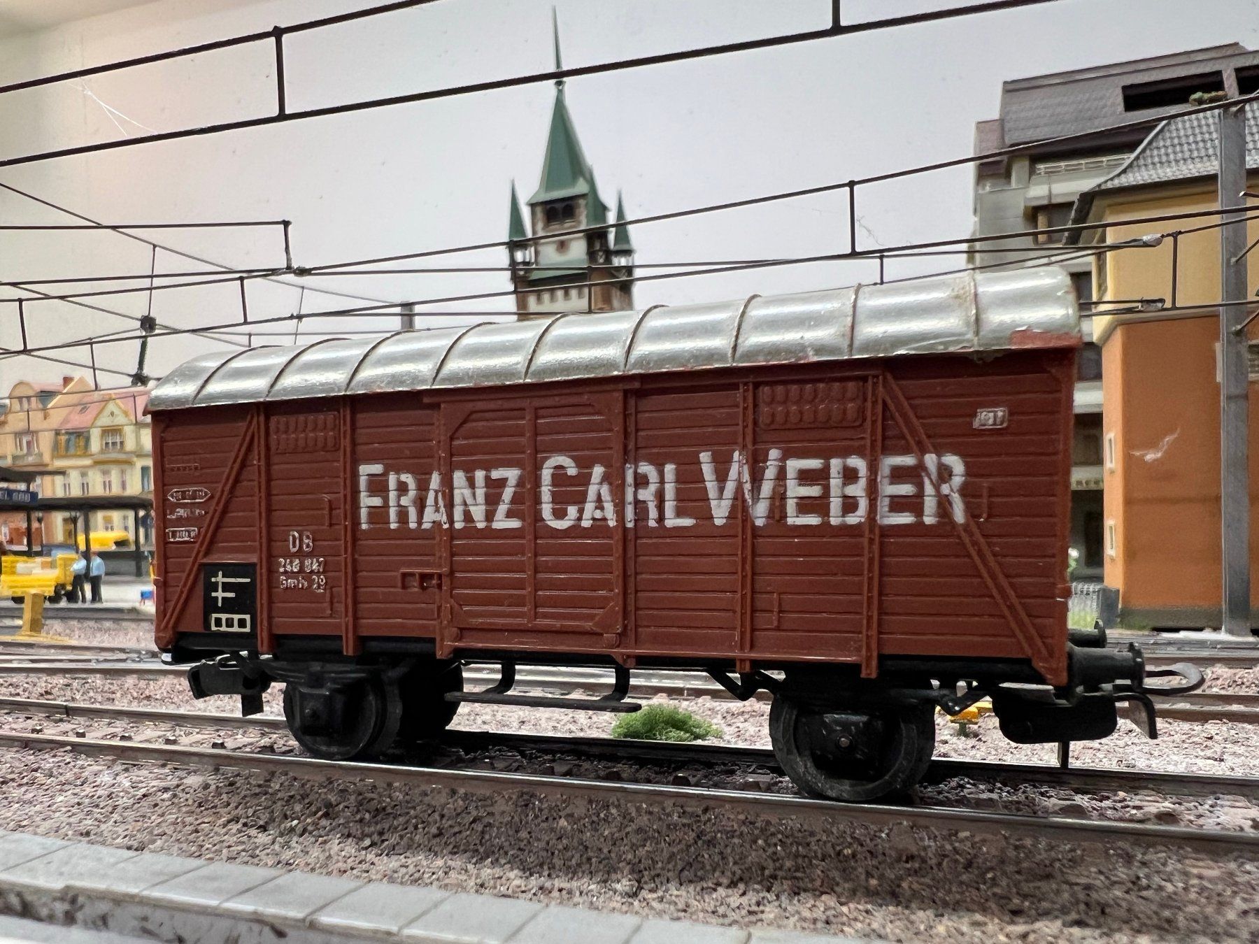 Märklin H0 Güterwagen "Franz Carl Weber" Jg. 1956 - Rarität (Gebraucht ...