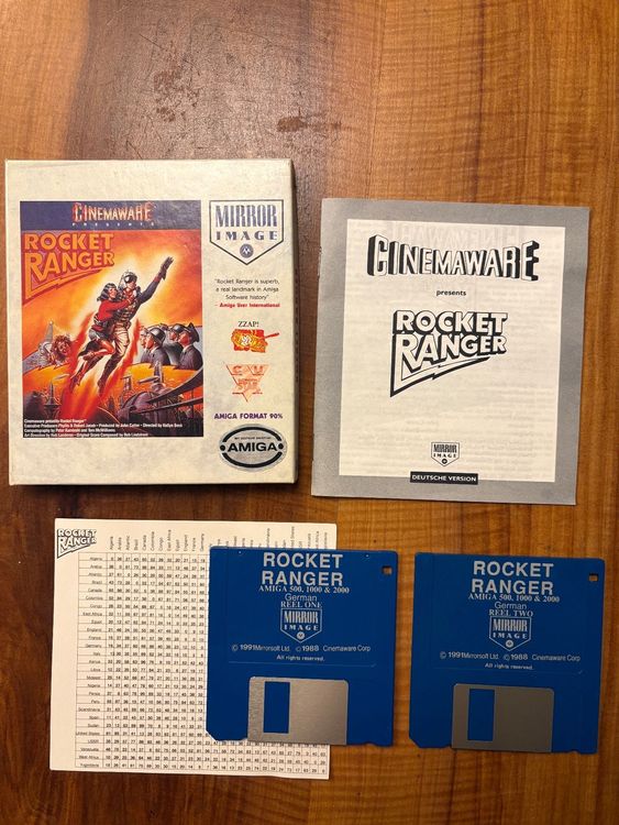 Amiga Spiel: Rocket Ranger (Small Box) (Gebraucht) in Niederhasli für ...