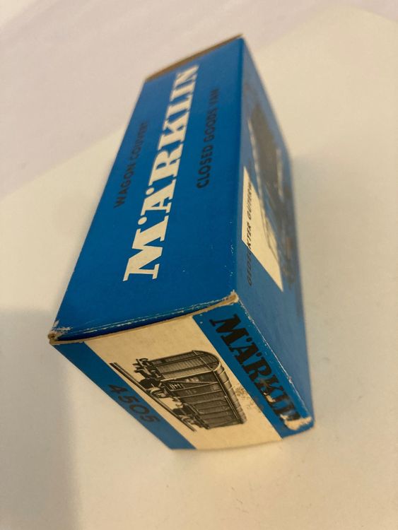 Gedeckter Güterwagen DB H0, Märklin Art. 4505 gebr. ov (Gebraucht) in ...