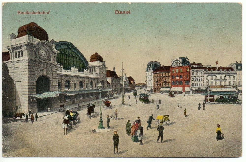 BASEL Bundesbahnhof, Kutsche, Tram (Gebraucht) in Jona für CHF 14.9 – mit Lieferung auf Ricardo ...
