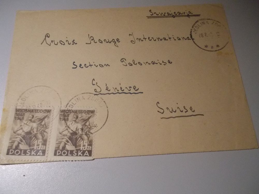 Brief Polen 1948, an das Rote Kreuz, Genf | Kaufen auf Ricardo Brief Polen 1948, an das Rote Kreuz, Genf | Kaufen auf Ricardo