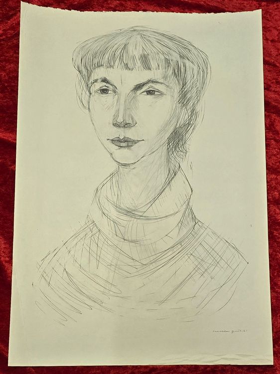 Gustav Stettler. Original-Lithografie. Handsigniert '61 (Gebraucht) in Reinach BL für CHF 10 ...