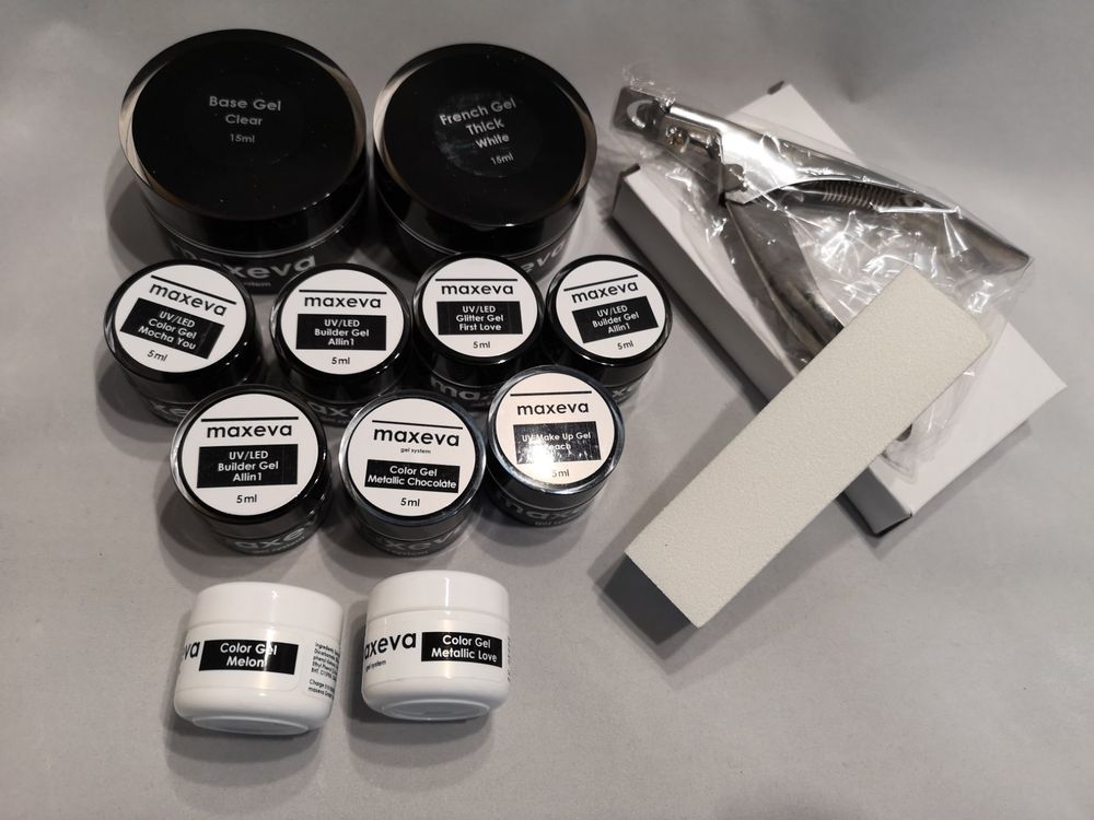 Gel Set inkl. Clipper und Buff (Gebraucht) in Rheineck für CHF 21 – mit ...