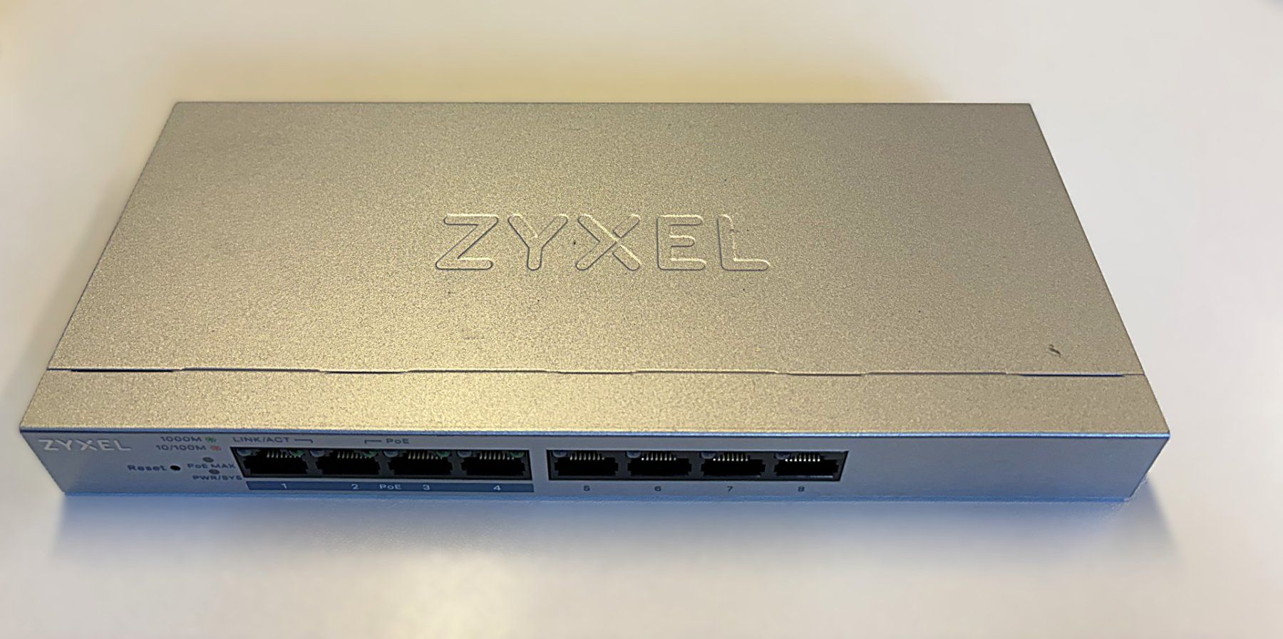 Zyxel Switch, gs1200-8hp poe switsch (Gebraucht) in Langnau am Albis ...