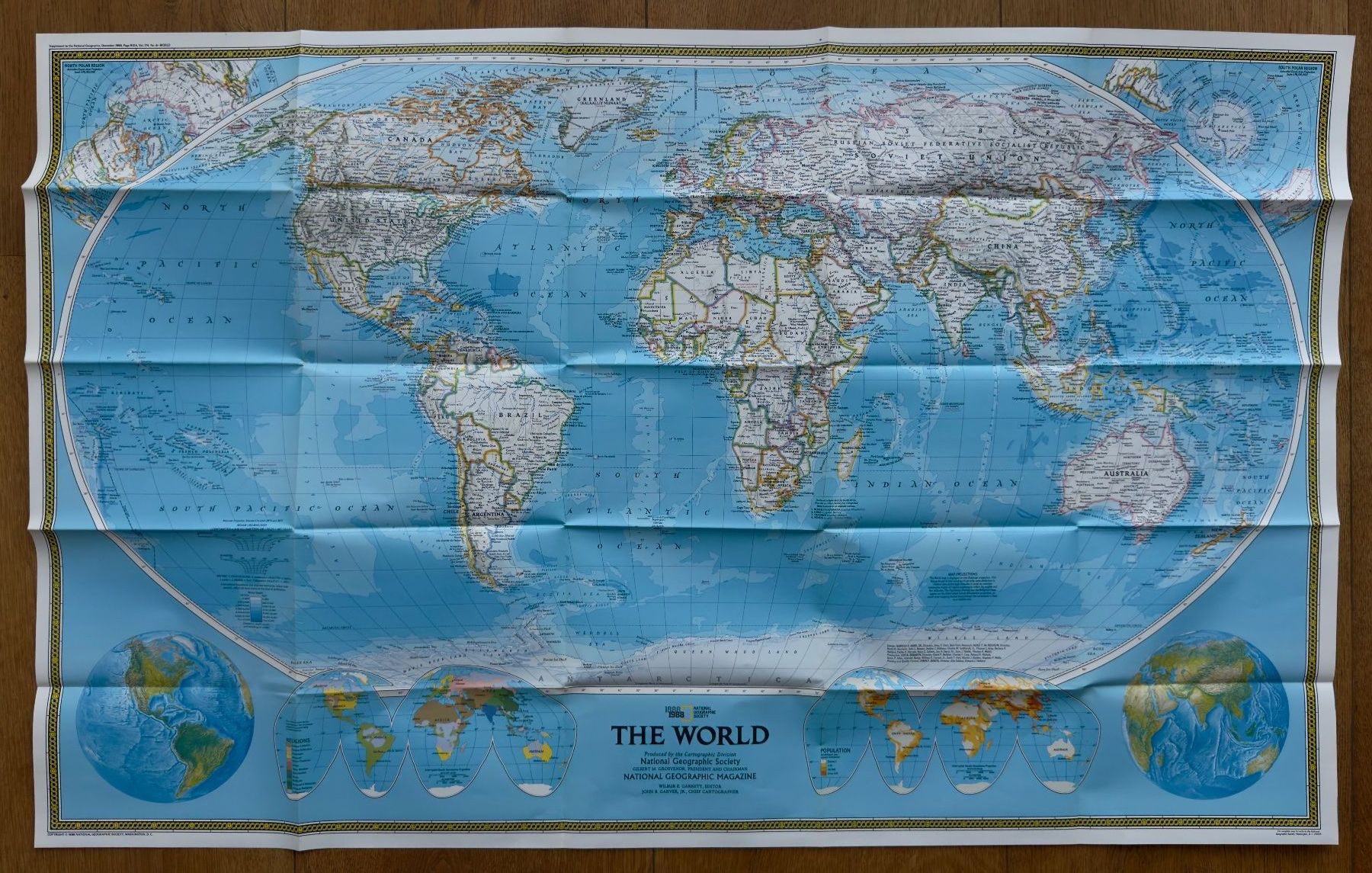 National Geographic Magazin, Ausgabe Dezember 1988 TOP! (Neu (gemäss ...