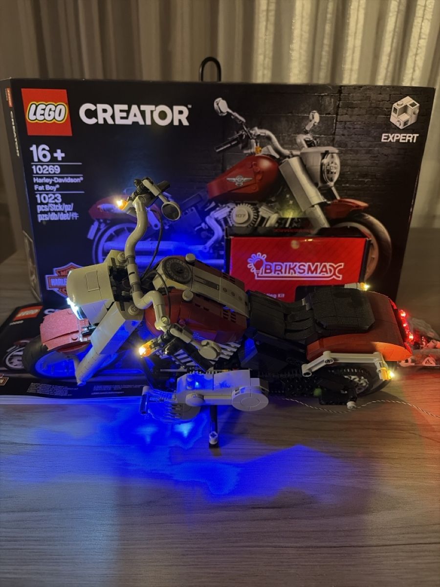 LEGO Creator Expert Harley-Davidson Fat Boy 10269 (ink.LED) (Neu ...