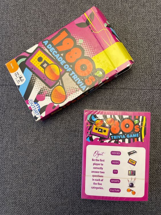 1980’s A Decade Of Trivia card game (Neu und originalverpackt) in ...