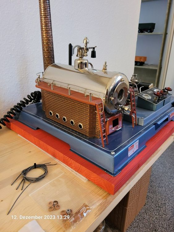 Alte Wilesco D32 el Schwere Dampfmaschine elektrisch beheizt (Gebraucht) in Solothurn für CHF ...