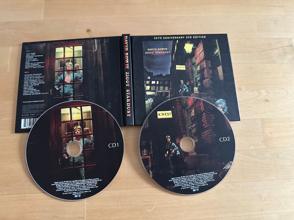 DAVID BOWIE Kult Album Ziggy Stardust 30th anniversary 2 CD (Gebraucht ...