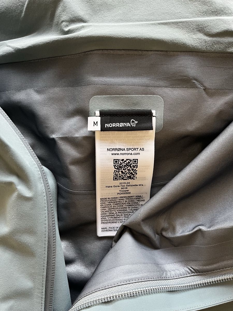 Norrona More Gore Tex Bib Hose Gr. M Neu (Neu und originalverpackt) in ...