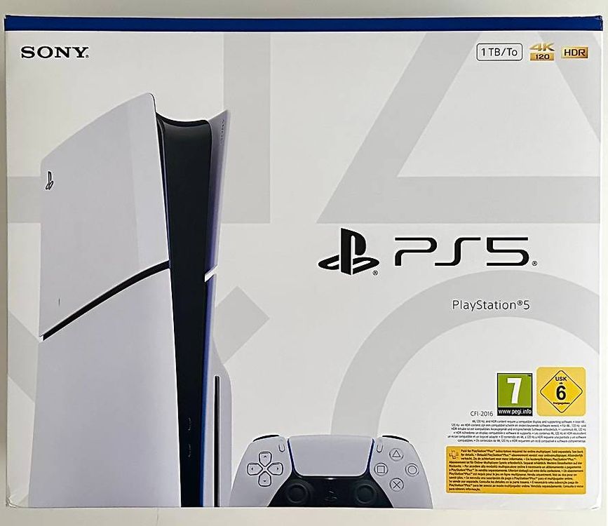 Sony PlayStation 5 Slim Disc Edition 1 Tb (Neuf (Voir description)) à ...