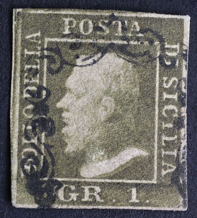 Sizilien MNr. 2c 1 Grana gestempelt (Gebraucht) in Aesch BL für CHF 16 ...