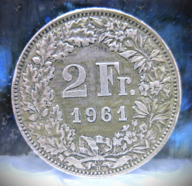 Sammlersmünze: 2 Franken 1961 Silber | Kaufen auf Ricardo