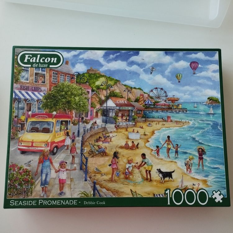 1000, Puzzle, Falcon, Seaside Promenade - Debbie Cook (Gebraucht) in ...