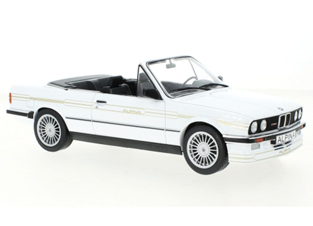 BMW Alpina C2 2.7 Cabriolet, weiss/Dekor, 1986 MCG 1:18 (Neu und originalverpackt) in Opfikon ...