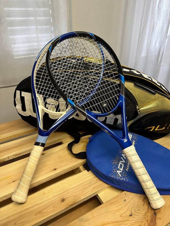 Wilson Tennistasche inkl. 2 Schläger (Head & Crane) / Bällen | Kaufen ...