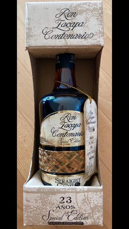 Ron Zacapa „straight from the cask“ (Neu und originalverpackt) in ...