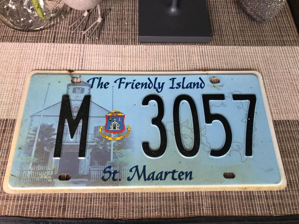 Auto Nummernschild St.Marteen, Karibik (Gebraucht) in Gersau für CHF 10 ...