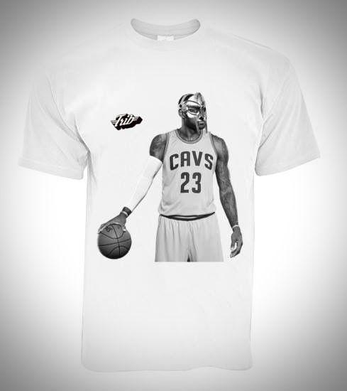 T-shirt Lebron James MF Doom blanc Taille S (Neuf avec emballage d ...