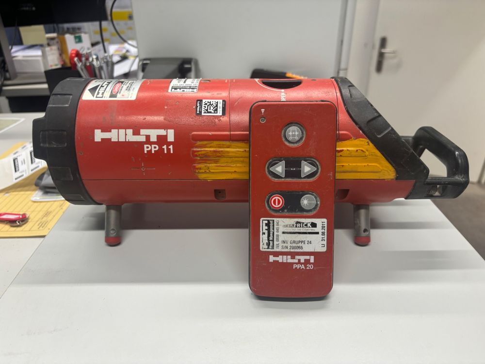 Hilti PP11 + PPA20 Kanalbaulaser (Gebraucht) in Schaan für CHF 500 ...