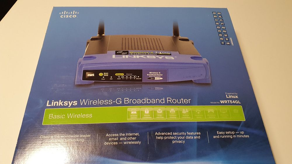 Router / Cisco Linksys Wireless-G Broadband Router WRT54GL | Kaufen auf Ricardo