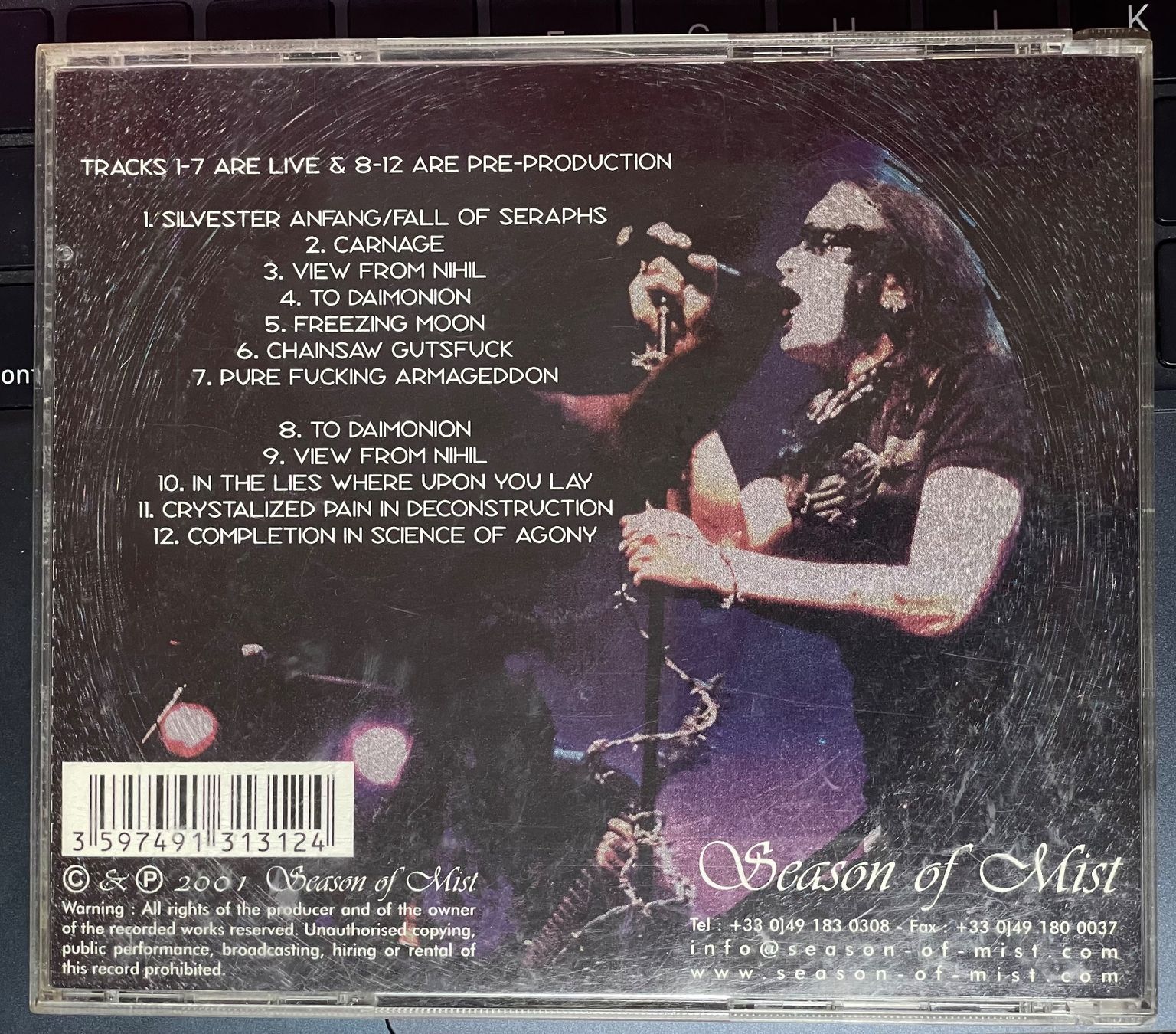 Mayhem - European Legions CD - Black Metal Klassiker - top (Gebraucht ...