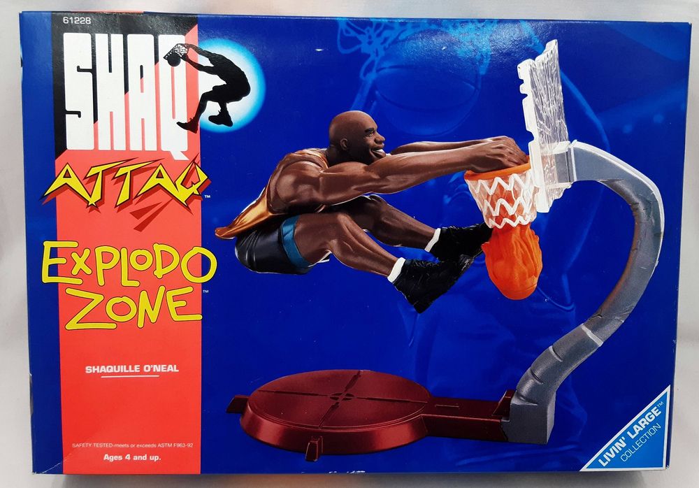 NBA SHAQ ATTACK EXPLODO ZONE SHAQUILLE O'NEAL KENNER 1994 (Gebraucht ...