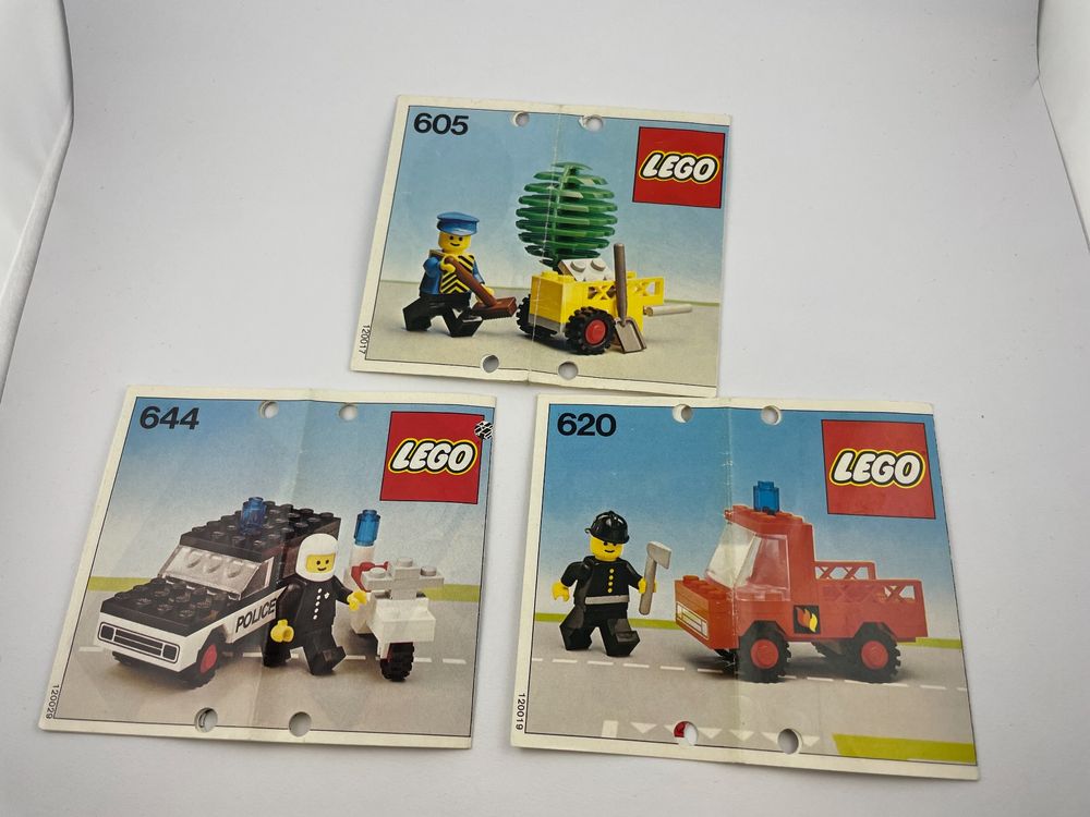 Lego Anleitungen 605 Strassenreinigung, 644, 620 | Kaufen auf Ricardo