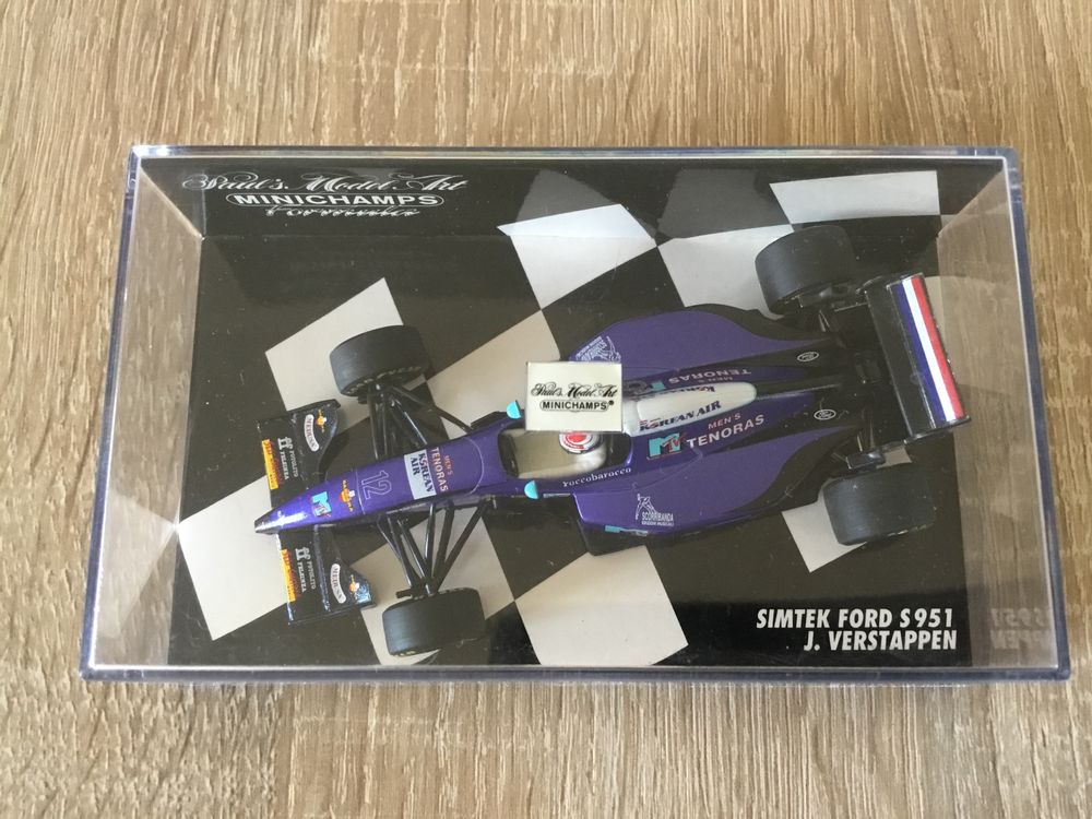 Simtek Ford S951 J. Verstappen F1 1995 1:43, neu (Neu und ...