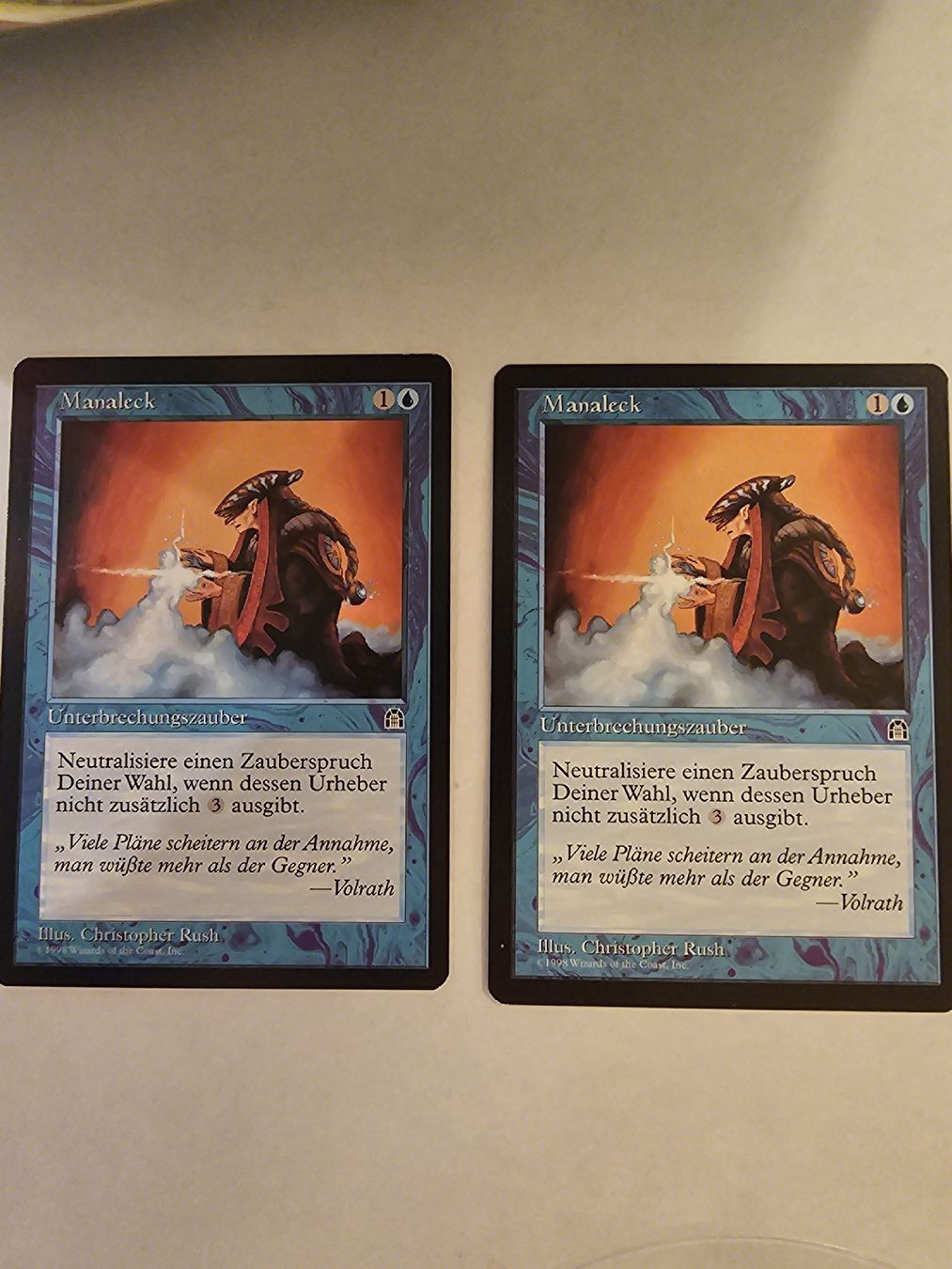 Magic the Gathering - 2x Manaleck-Selten! (Gebraucht) in Wisen SO für ...