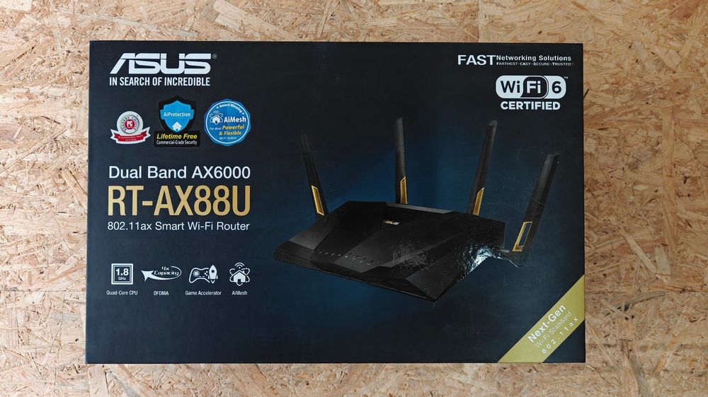 Routeur Gaming ASUS RT-AX88U | Wi-Fi 6 AX6000 | 8 Ports (Neuf (Voir ...