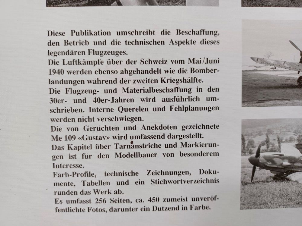 Messerschmitt Me 109 Schweizer Flugwaffe - Militär | Kaufen auf Ricardo