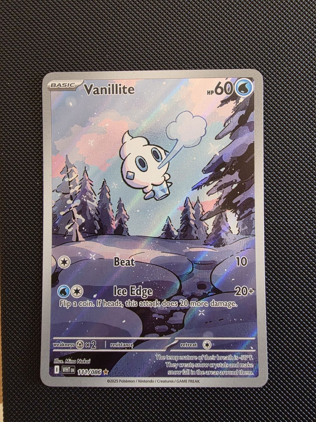Pokémon TCG – WHT Vanillite 111/086🇺🇸 (Neu (gemäss Beschreibung)) in ...