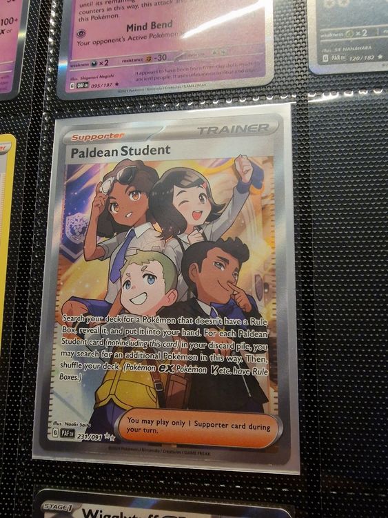 Pokemon Paldean Student 231/091 Trainer Karte | Kaufen auf Ricardo