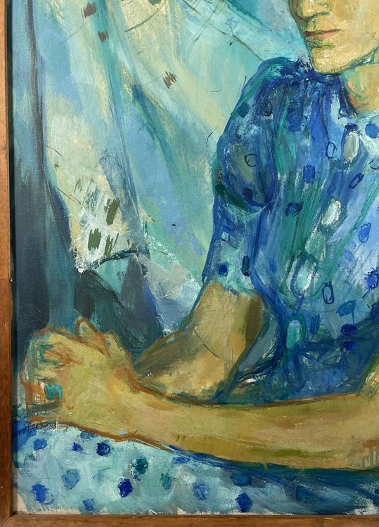 Maly Blumer (1906-1975) grosses Gemälde (Gebraucht) in Root für CHF 90 – mit Lieferung auf ...