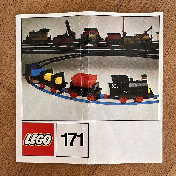 Lego-Eisenbahn Güterwagen-Komposition ohne Motor (Set 171) (Gebraucht ...