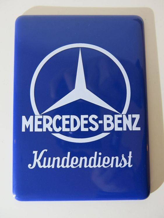 Mercedes - Benz Email Schild (Neu (gemäss Beschreibung)) in STAEFA für ...