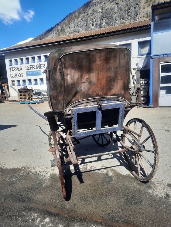 Antike Pferdekutsche Doktorwagen (Gebraucht) in S-chanf für CHF 500 – nur Abholung auf Ricardo ...