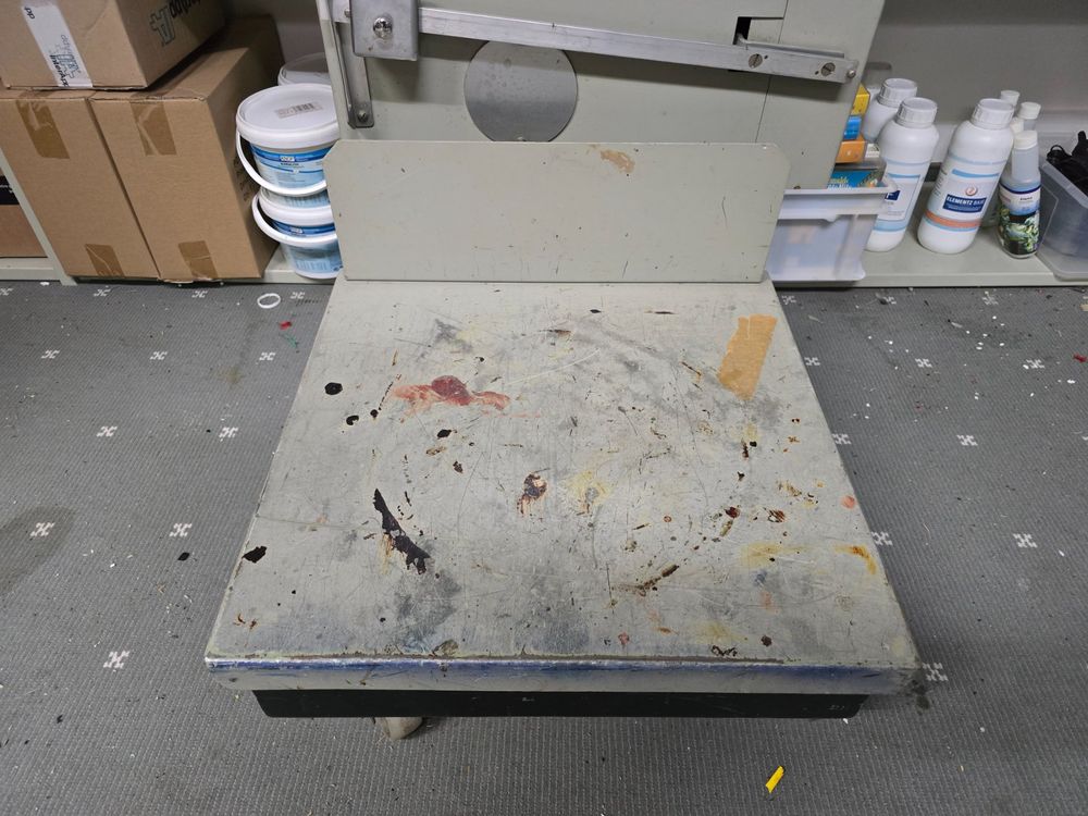 Busch Paketwaage bzw. Tischwaage bis 60kg 55x63cm H: 110cm (Gebraucht ...