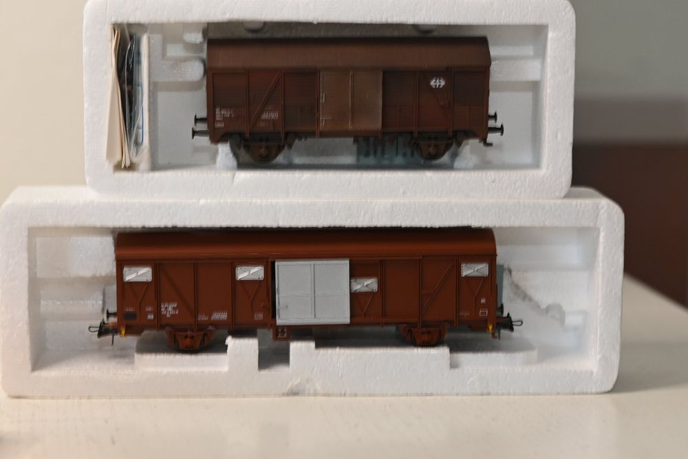 SBB gedeckte Güterwagen Roco H0/DC mit OVP 2x (Gebraucht) in Laupen ZH für CHF 21 – mit ...