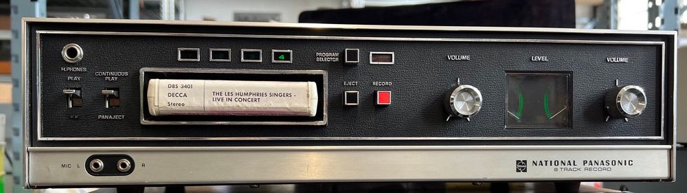 National Panasonic 8 - Spur Record SR 806 US (Gebraucht) in Bazenheid ...