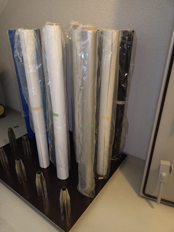 130 Meter Plotterfolien, Flexfolien, Rollen Ständer | Kaufen auf Ricardo