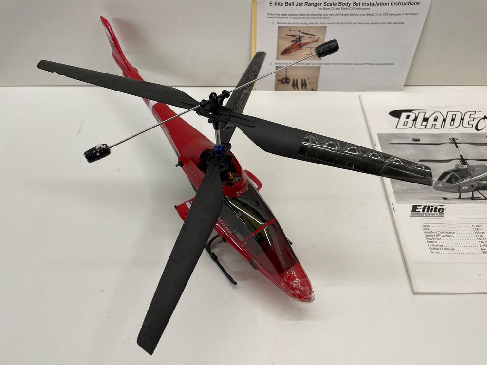 E-Flight Blade CX2 Helikopter (Gebraucht) in für CHF 24 – mit Lieferung ...