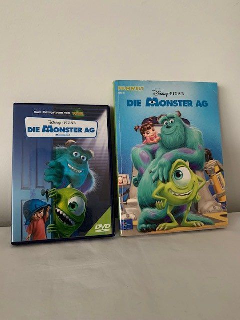 Die Monster AG, Buch und DVD, Disney Pixar (Gebraucht) in Kloten für ...