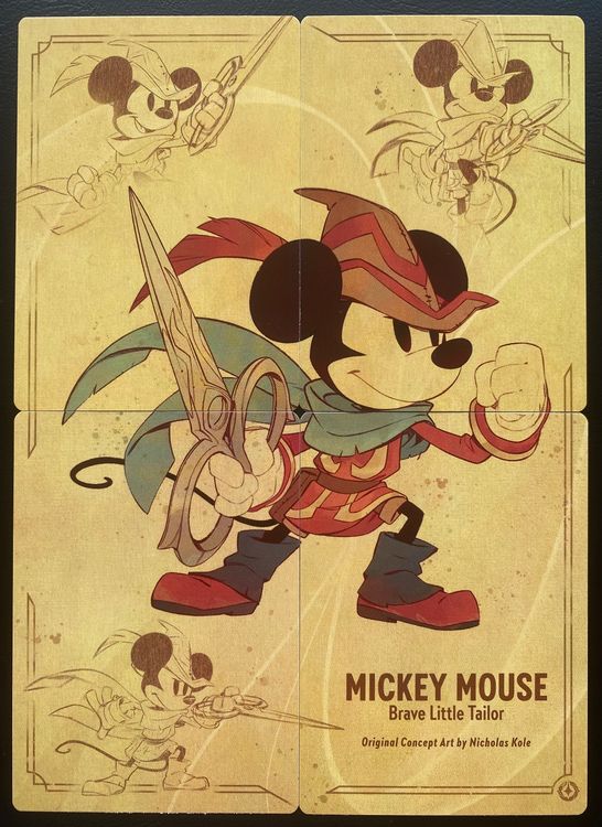 LORCANA DISNEY - MICKEY MOUSE Brave Little Tailor (Gebraucht) in Lugano ...
