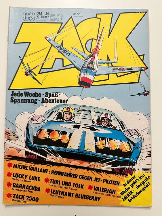 Rarität Zack Comics 38 von 1973 | Kaufen auf Ricardo