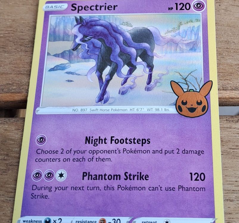 Pokemon Karte - Spectrier Seltenheit! | Kaufen auf Ricardo