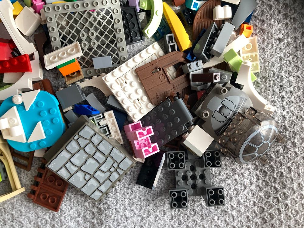 450 Gramm Haus Burgen Schlössser Lego Teile ab 1 Franken (Gebraucht) in Volketswil für CHF 3 ...